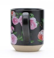 China 12OZ Coffee Mug Stoneware To Go Best Ceramic Mugs Gift Set Mugs Sublimation For Mother for sale