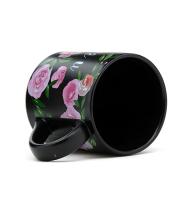 China 12OZ Coffee Mug Stoneware To Go Best Ceramic Mugs Gift Set Mugs Sublimation For Mother for sale