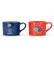 China Customized Muti-Color Tea Mothers Day Coffee Mug Ceramic Cup Custom Logo For Dad for sale