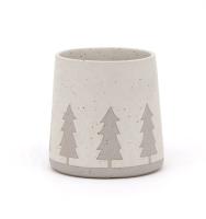 China Handmade Christmas Coffee Mug Ceramic Stoneware Mugs Gift Ceramic Mug 3D Silk Print for sale