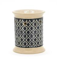 China Ceramic Burner Aroma Essential Crystal Incense Burner Weight Loss Capsules Porcelain Tealight Candle Diffuser for sale
