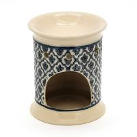 China Ceramic Burner Aroma Essential Crystal Incense Burner Weight Loss Capsules Porcelain Tealight Candle Diffuser for sale