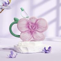 China Ready To Ship In Stock Chinese style large capacity plum, orchid, bamboo and chrysanthemum milk coffee mugs custom, suitable for office and home for sale