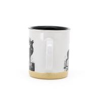 China Horse Deer Ceramic Coffee Mugs Durable And Stylish For Your Office for sale