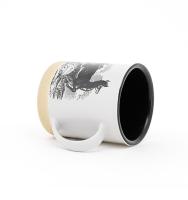 China Horse Deer Ceramic Coffee Mugs Durable And Stylish For Your Office for sale