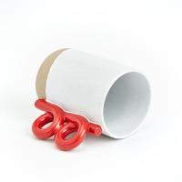 China Heat-resistant Shaped 3D Ceramic Mug  380ml For Halloween Party , Office for sale