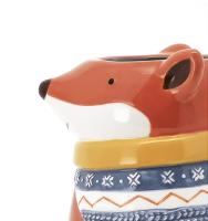 China Christmas Claus Illustration 3d Ceramic Mug for Office for sale