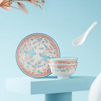 China Modern Custom Ceramic Dinnerware Set with Personalized Logo Design for sale