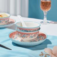 China Modern Custom Ceramic Dinnerware Set with Personalized Logo Design for sale