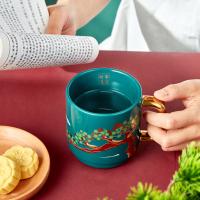 China Stylish Stacking Stoneware Ceramic Coffee Mugs With Eco Friendly Handicraft for sale