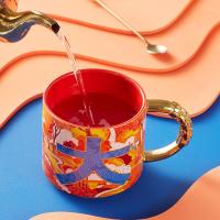 China Ready To Ship In Stock Sustainable Ceramic Stacking Mug for Cozy Fall Holidays for sale