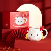 China Ready To Ship In Stock Customized Ceramic Gift Sets Microwave and Dishwasher Safe Solid Color Decal On Glaze for sale
