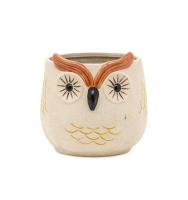 China Wholesale Hot Sale Lovely Instagram 3D Unique Owl Flower Succulent Pot In Pottery Clay Ceramic for sale
