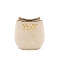 China Wholesale Hot Sale Lovely Instagram 3D Unique Owl Flower Succulent Pot In Pottery Clay Ceramic for sale