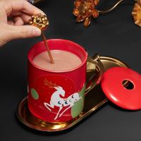 China Ready To Ship In Stock Microwave Safe Heat Resistant Round Magic Mug Customised Food Safe Ceramic Coffee Mugs for sale