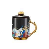 China Ready To Ship In Stock Microwave Safe Heat Resistant Round Magic Mug Customised Food Safe Ceramic Coffee Mugs for sale