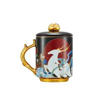 China Ready To Ship In Stock Microwave Safe Heat Resistant Round Magic Mug Customised Food Safe Ceramic Coffee Mugs for sale
