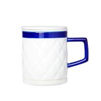 China Ready To Ship In Stock Functional Ceramic Coffee Mug BOTTOM With Silicon Ring For Everyday Use for sale