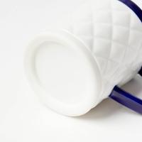 China Ready To Ship In Stock Functional Ceramic Coffee Mug BOTTOM With Silicon Ring For Everyday Use for sale