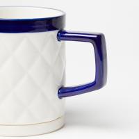 China Ready To Ship In Stock Functional Ceramic Coffee Mug BOTTOM With Silicon Ring For Everyday Use for sale