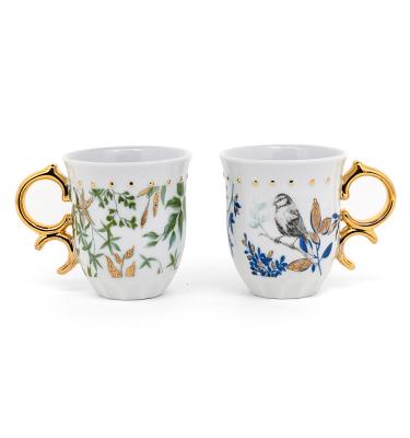 China Stylish Ceramic Coffee Mug For Christmas Gift for sale