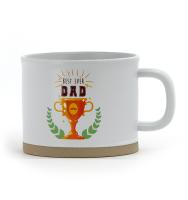 China Lovely Customized 14 Oz Ceramic Dad Mug Ceramic Coffee Mug For Father'S Day Birthday Gift for sale