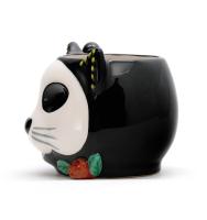 China Best Selling cute earthenware 3d cat shaped Animal Ceramic Mugs Design with 3D handpaint for sale