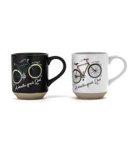 China Handpainted Ceramic Coffee Cup Gift Box Set for sale