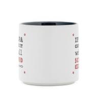 China Ceramic Dad Mug Coffee Mug White Color With Creative Words