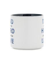 China Ceramic Dad Mug Coffee Mug White Color With Creative Words