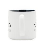 China Ceramic Dad Mug Coffee Mug White Color With Creative Words