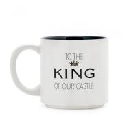 China Ceramic Dad Mug Coffee Mug White Color With Creative Words