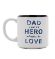 China Ceramic Dad Mug Coffee Mug White Color With Creative Words