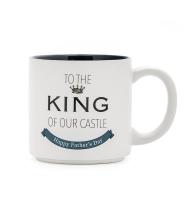 China Ceramic Dad Mug Coffee Mug White Color With Creative Words