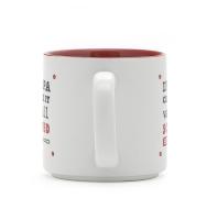 China Ceramic Dad Mug Coffee Mug White Color With Creative Words