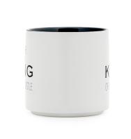 China Ceramic Dad Mug Coffee Mug White Color With Creative Words