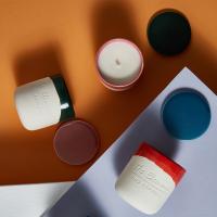 China Unique Ceramic Candle Stand Customized Color And Shape Free Sample For Gift Decoration for sale
