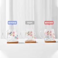 China Personalized Glass Drinkware color changing glass cup for Any Occasion for sale