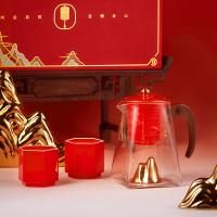 China Ready To Ship In Stock Borosilicate Glass Teapot Set Perfect for Occasion Presents in Multiple Sizes for sale