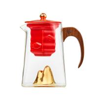 China Ready To Ship In Stock Borosilicate Glass Teapot Set Perfect for Occasion Presents in Multiple Sizes for sale