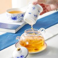 China Multiple Sizes Ceramic Cup And Saucer Set With Teapot Assortment For Gift for sale