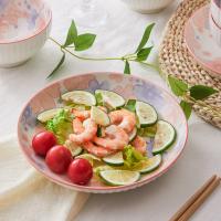 China Ready To Ship In Stock Modern Ceramic Dinnerware Sets Customizable Color Patterns For Gift for sale