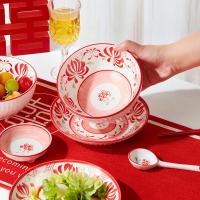 China Ready To Ship In Stock Modern Style Ceramic Dinner Plate / Dinnerware With Customizable Color And Package Options As Gift for sale