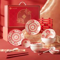China Ready To Ship In Stock Modern Style Ceramic Dinner Plate / Dinnerware With Customizable Color And Package Options As Gift for sale