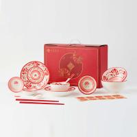 China Ready To Ship In Stock Modern Style Ceramic Dinner Plate / Dinnerware With Customizable Color And Package Options As Gift for sale
