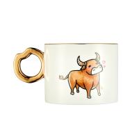 China Ready To Ship In Stock Dinnerware Type Coffee Tea Sets Ceramic Cup And Plate Set With Oven Advantage Custom Printed Mugs for sale