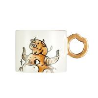 China Ready To Ship In Stock Dinnerware Type Coffee Tea Sets Ceramic Cup And Plate Set With Oven Advantage Custom Printed Mugs for sale