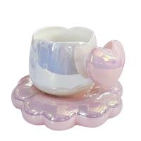 China Tea Ceramic Cup And Saucer Set With Microwave Safe Personalized Coffee Mugs Ceramic Coffee Mug Set for sale