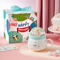 China Ready To Ship In Stock Modern Personality 3D Ceramic Drinking Mugs In Display Boxes As Gift For Birthday Christmas for sale