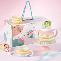 China Elegant Ceramic Tea Coffee Set In Classic / Modern Design Makes Ideal Presents for sale